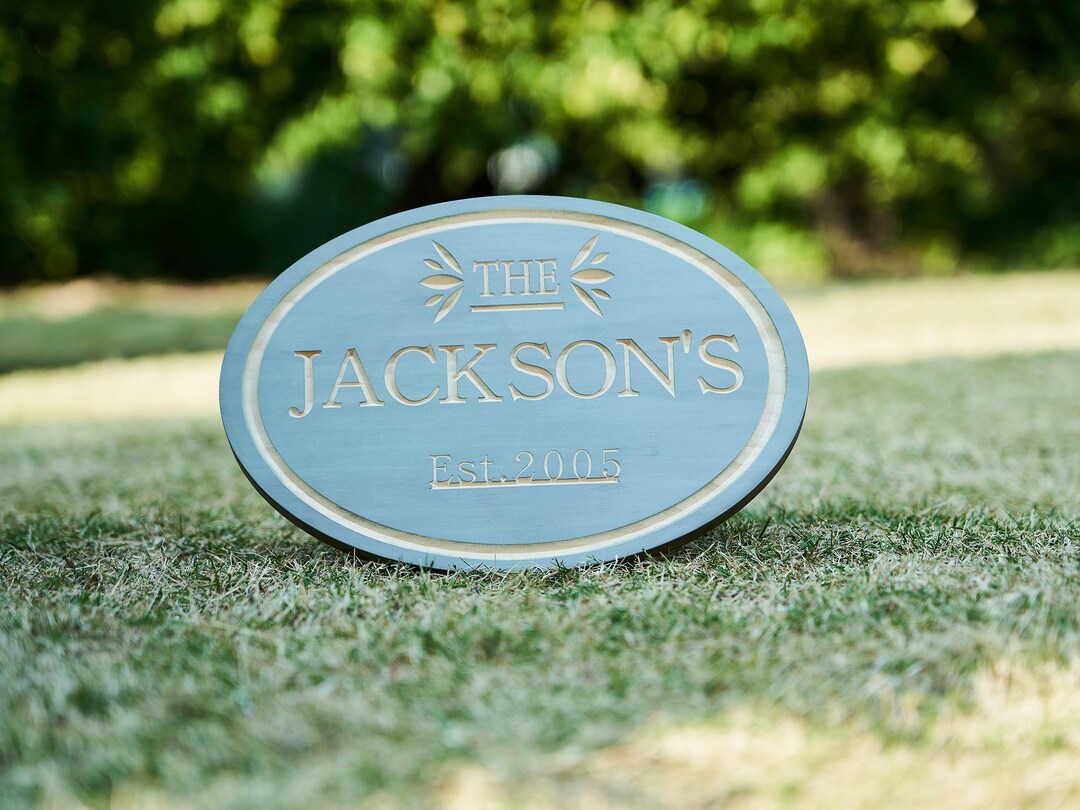 Personalized Pine Wood Sign, Custom Last Name Sign, Family Name Sign ...