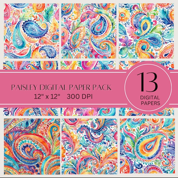 Paisley Pattern - Etsy