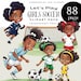 Soccer Girl Clipart |black Girls Soccer Player | Multicultural Png ...