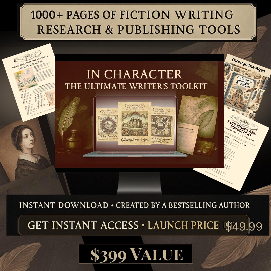 World Building & Writing Toolkit | 1000+ Pages Plotting, Character ...