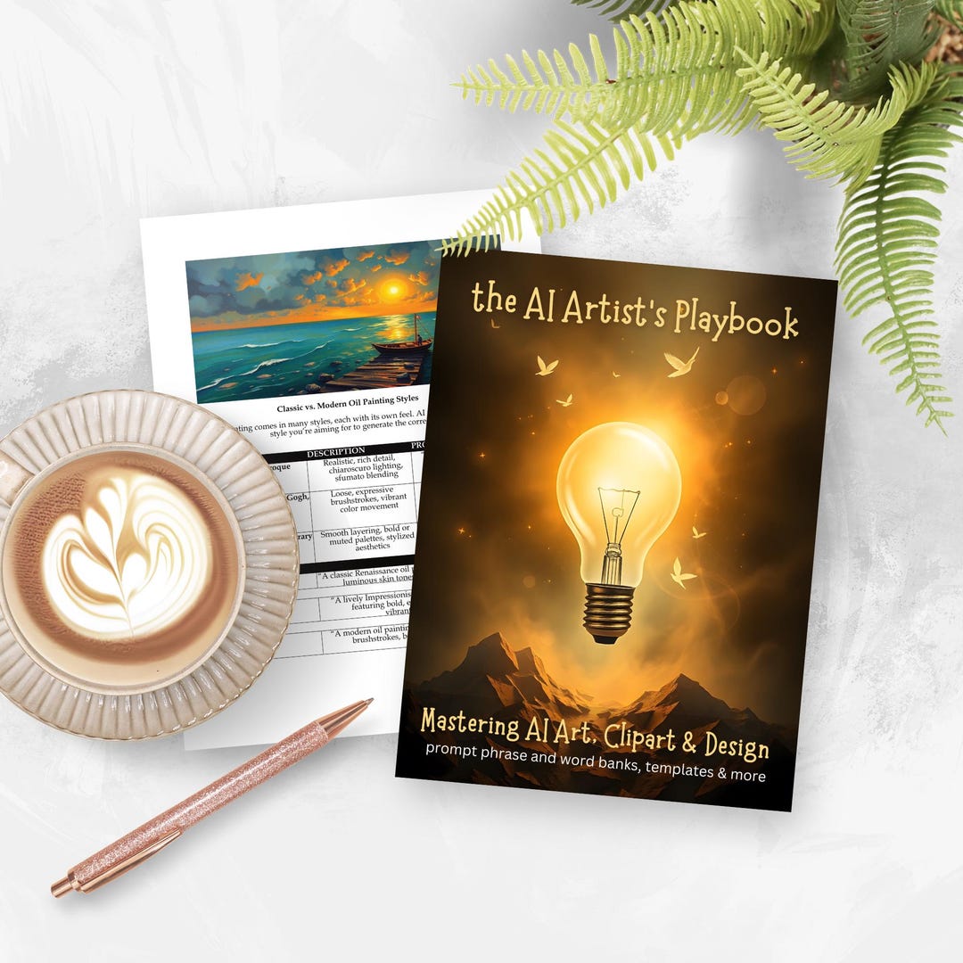 The AI Artist’s Playbook | AI Art & Clipart Guide – Prompting, Word ...