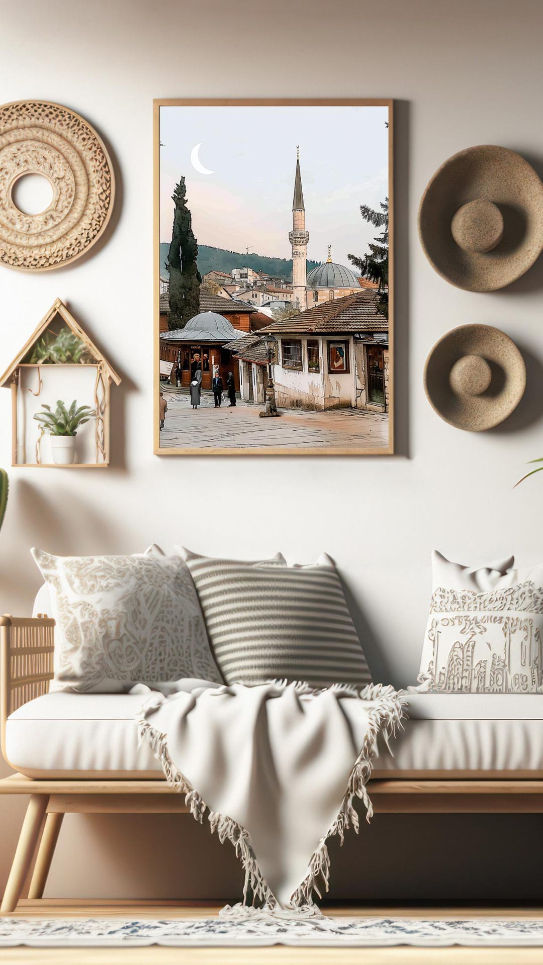 Bosnia and Herzegovina Digital Art Print | Sarajevo Watercolor ...