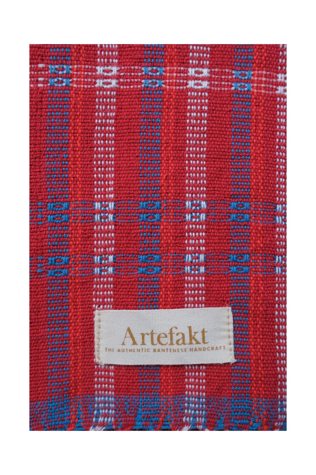 Tenun Cotton Shawl, Ethnic Patterns, Handmade Stole With Fringe ...