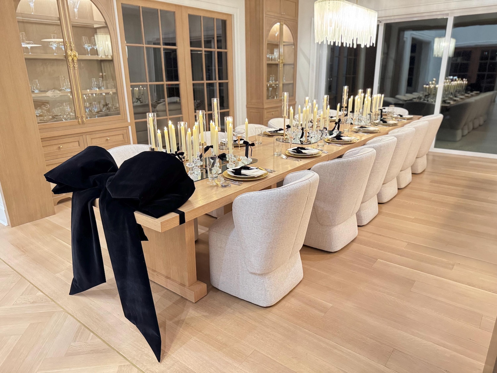Black Velvet Standalone Table Bow - Etsy