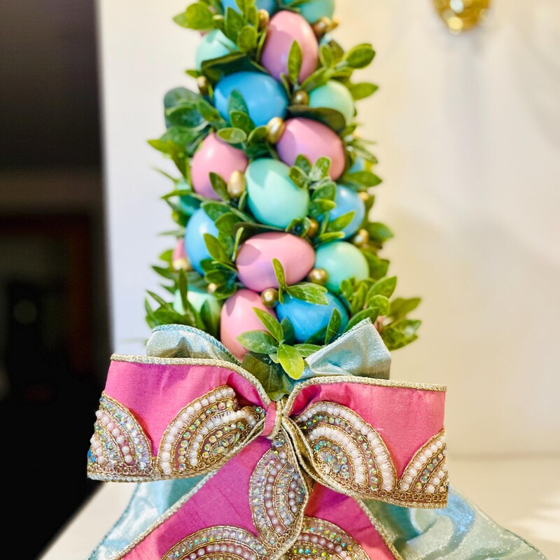 Easter Egg Topiary Tree - Etsy