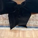 Black Velvet Standalone Table Bow - Etsy