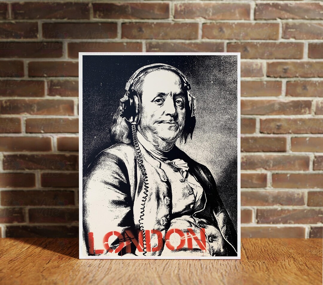 Big Ben Franklin Canvas Wrap Home Wall Decor UV Printed Poster Digital ...