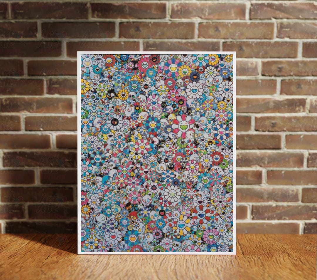 Takashi Murakami Merciless World Unique Wall Art Decor Customizable ...