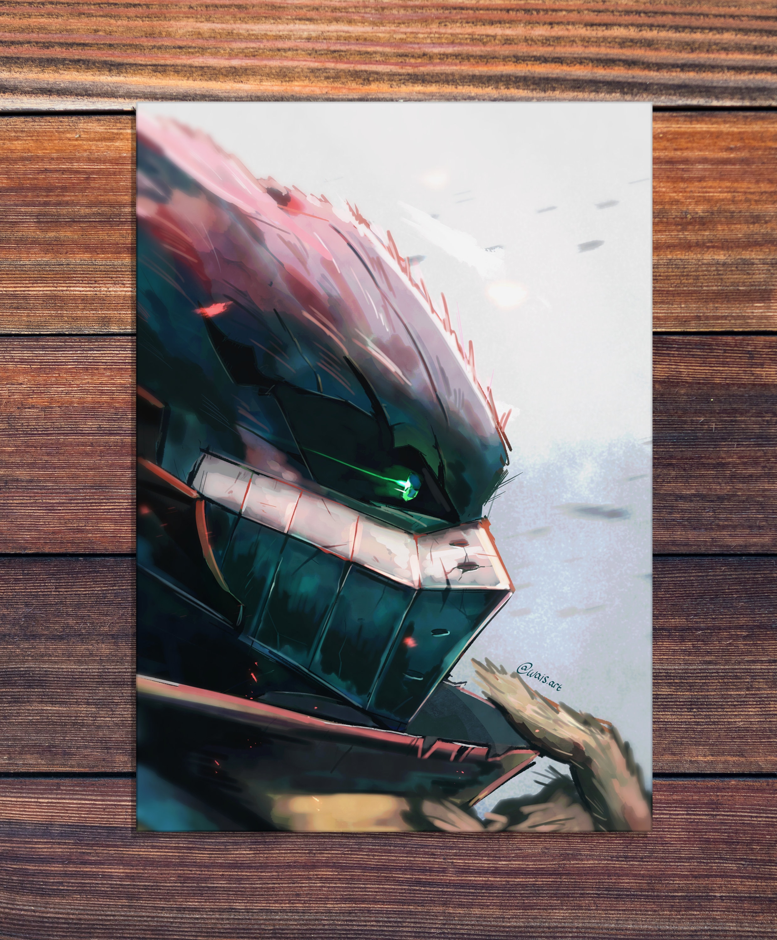 Vigilante Deku Poster, Anime Print, My Hero Academia, Artwork, Wall Art ...