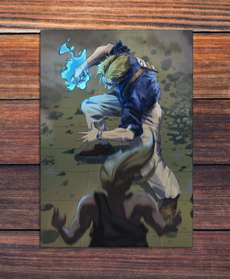 Nanami Kento Poster, Anime Print, Artwork, Wall Art, Jujutsu Kaisen ...