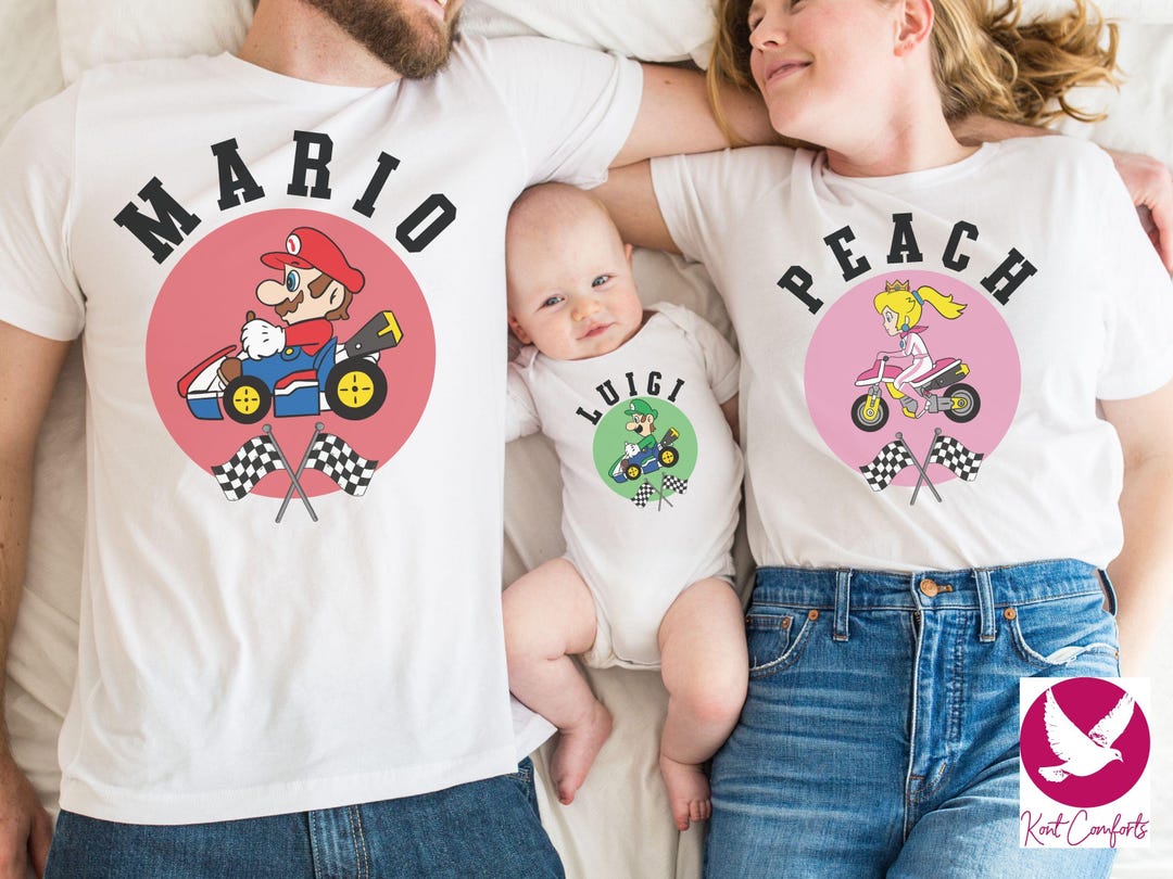 Super Mario Friends Kids Shirt, Unique Mario Gifts for Kids, Super ...