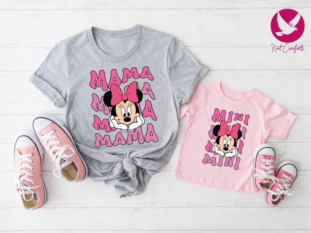 Minnie Mouse Mama Mini Shirt, Unique Mothers Day Gifts, Disney Mother ...