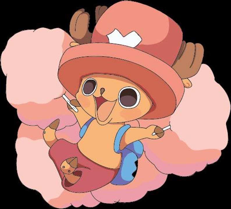 Onepiece Sticker Cute Chopper Sticker - Etsy