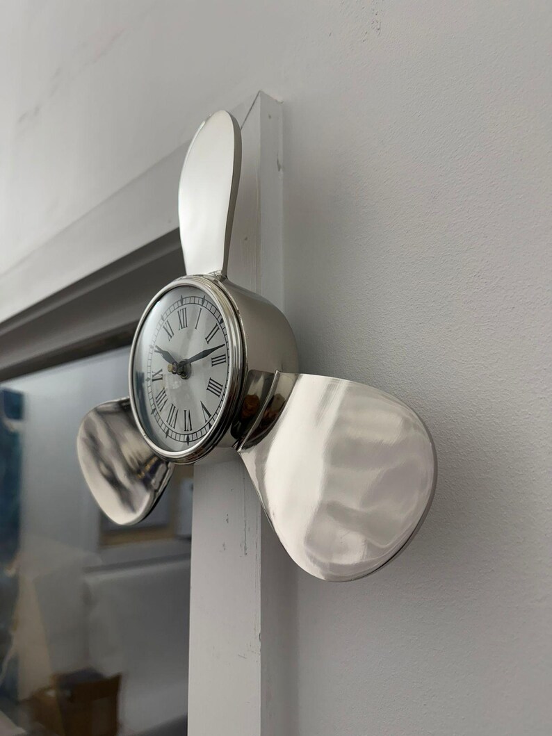 Nautical Vintage Style Wall Clock for Home Decor - Nautical Propeller ...