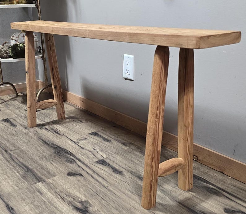 Primitive Noodle Skinny Bench 4ft X 7.5 X 20 for Farmhouses, Bedrooms ...