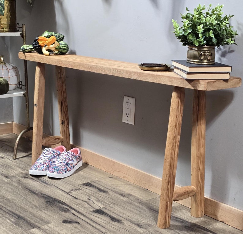 Primitive Noodle Skinny Bench 4ft X 7.5 X 20 for Farmhouses, Bedrooms ...