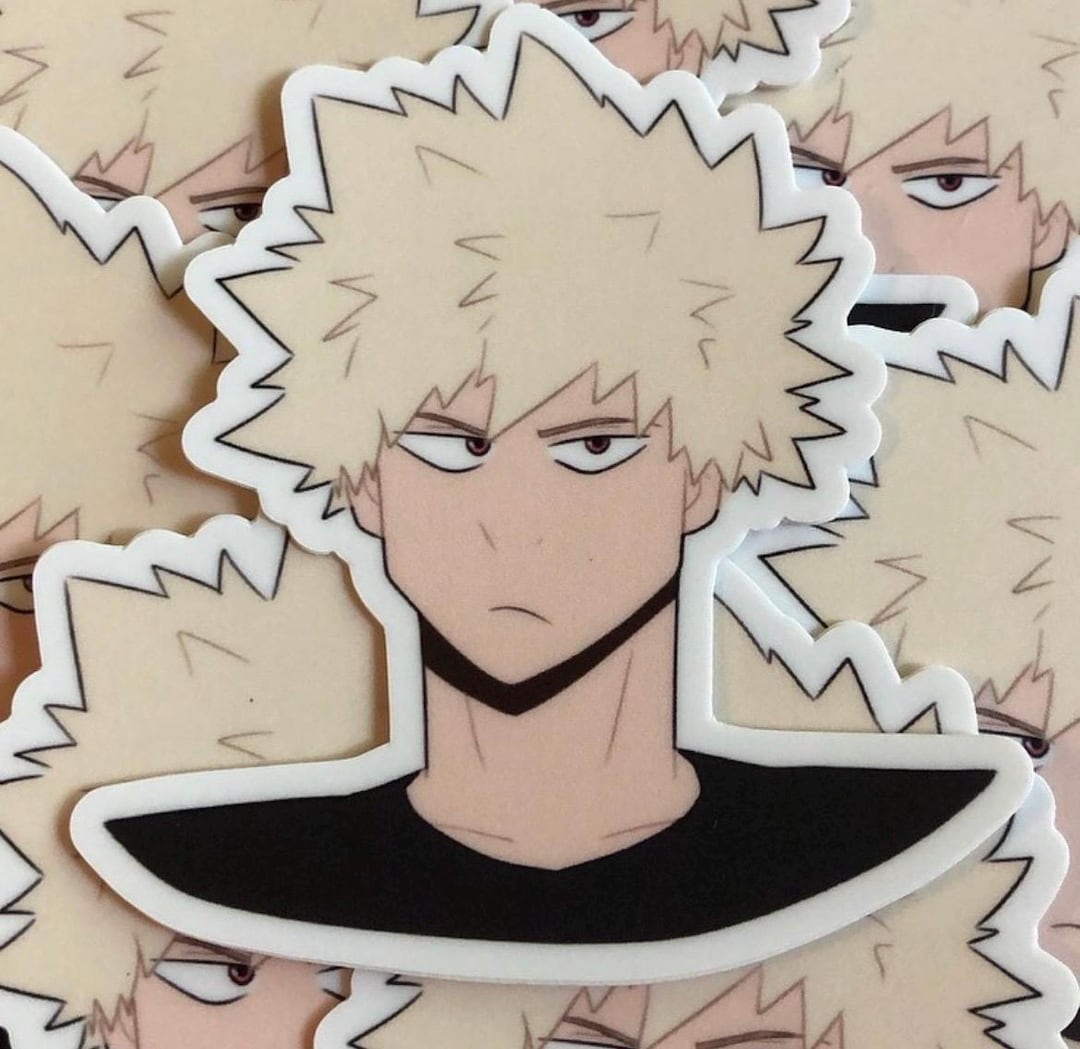 Bakugo Sticker - Etsy