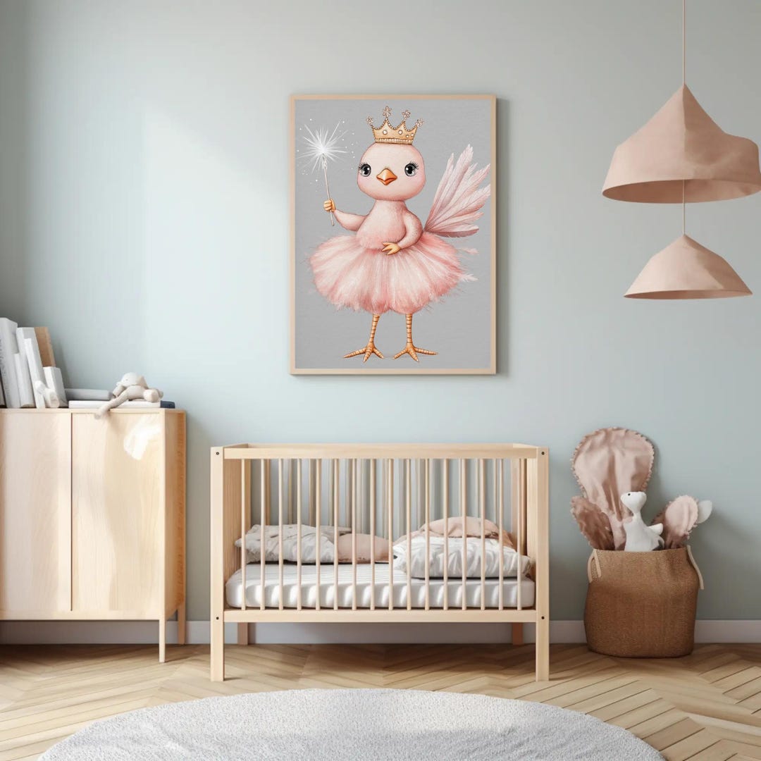 Bird Printable Wall Art - Cute Digital Download, Adorable Animal ...