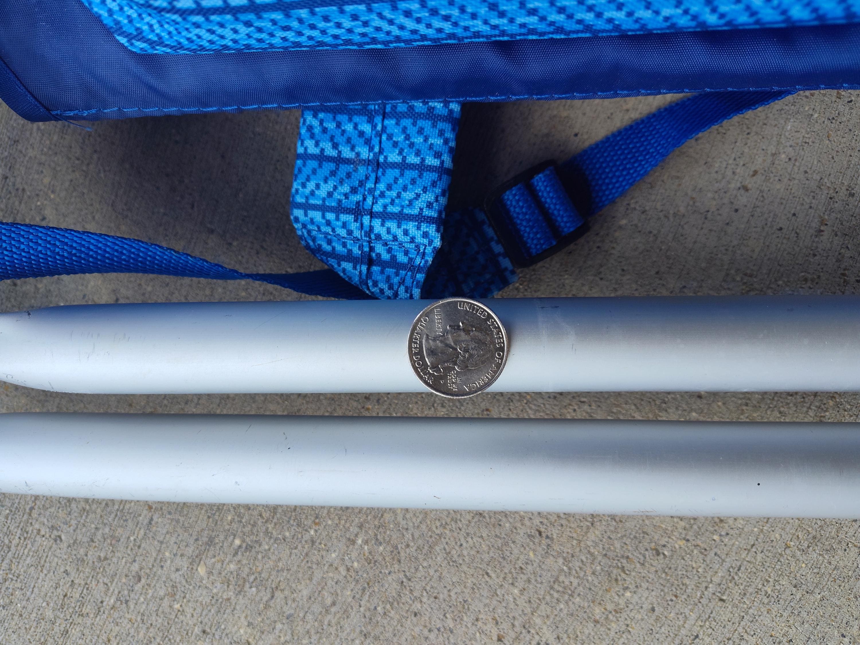 The Tidey Beach Brush (patent Pending) Clips to Your Beach Chair! the ...