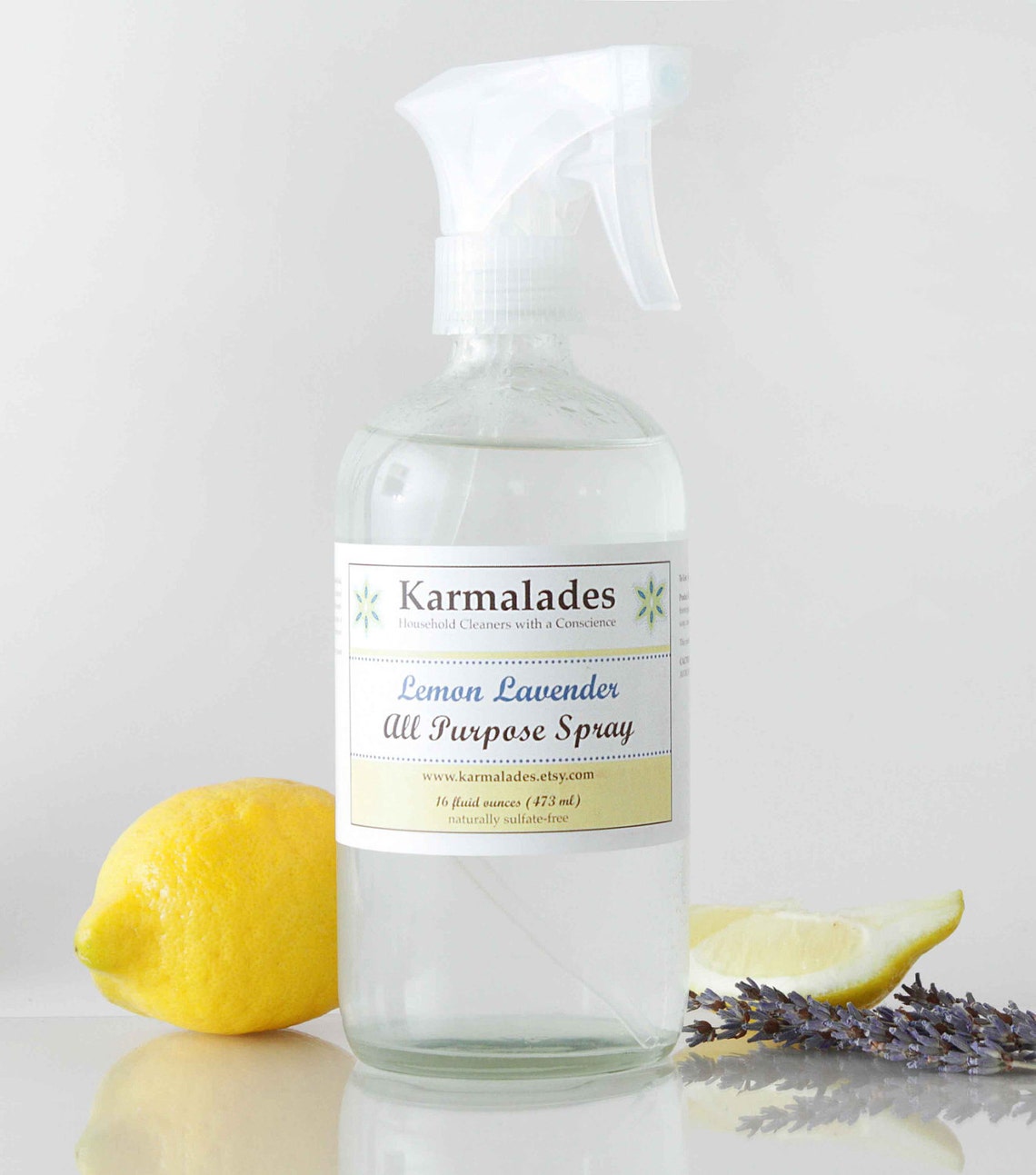 Lemon Lavender All Purpose Spray 16 Oz. - Etsy