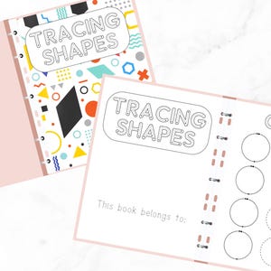 Printable Shape Tracing Worksheets for Preschoolers Kindergarten ...
