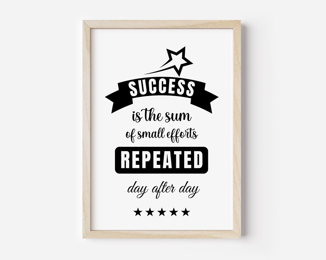 Motivational Quote Office Poster Office Wall Art the Office Quote ...