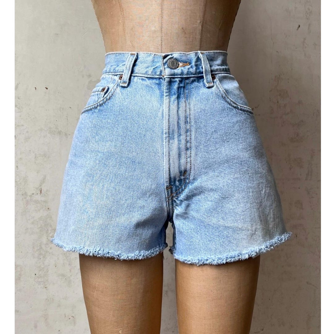 Vintage 80’s 90’s Levi’s 550 Red Tab Denim Jeans Cut off Shorts Sz 30 ...