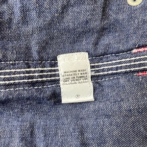 Vintage 60s 70s Union Made Dark Denim Carpenter Painter Workwear ...