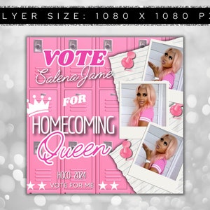 HOCO Flyer, Homecoming Flyer, Homecoming Flyer Template, Homecoming ...