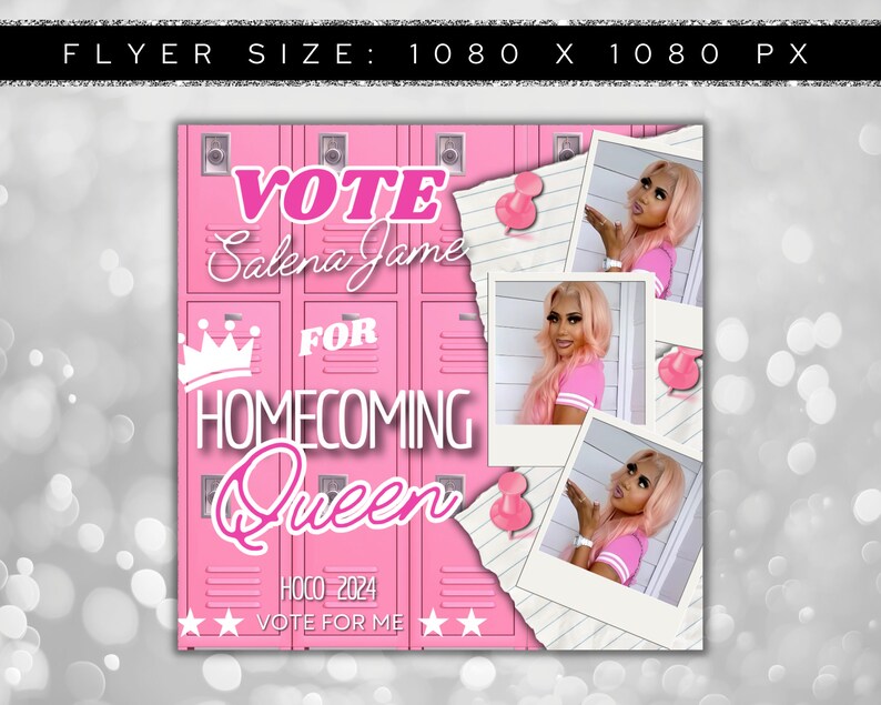 HOCO Flyer, Homecoming Flyer, Homecoming Flyer Template, Homecoming ...