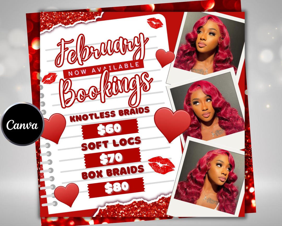 February Booking Flyer,february Books Open,now Booking Openfebruary ...