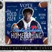 HOCO Flyer, Homecoming King Flyer, Homecoming Flyer Template ...