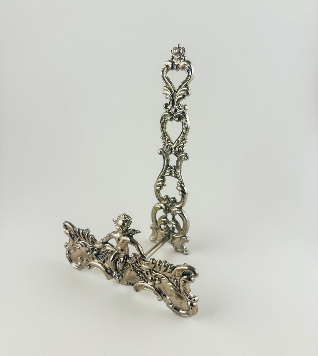 Vintage Italian Rococo-style Easel Stand With Cherub Design - Etsy