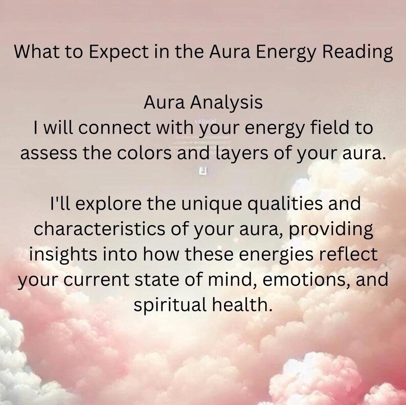 Aura Reading: an Illuminating Psychic Reading - Etsy