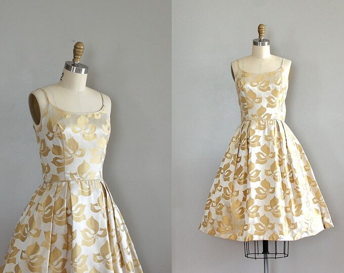 Vintage 1950s Golden Rule Dress - Etsy