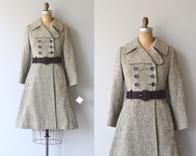 Dubliner Tweed Coat Vintage 1960s Coat Tweed 60s Coat - Etsy