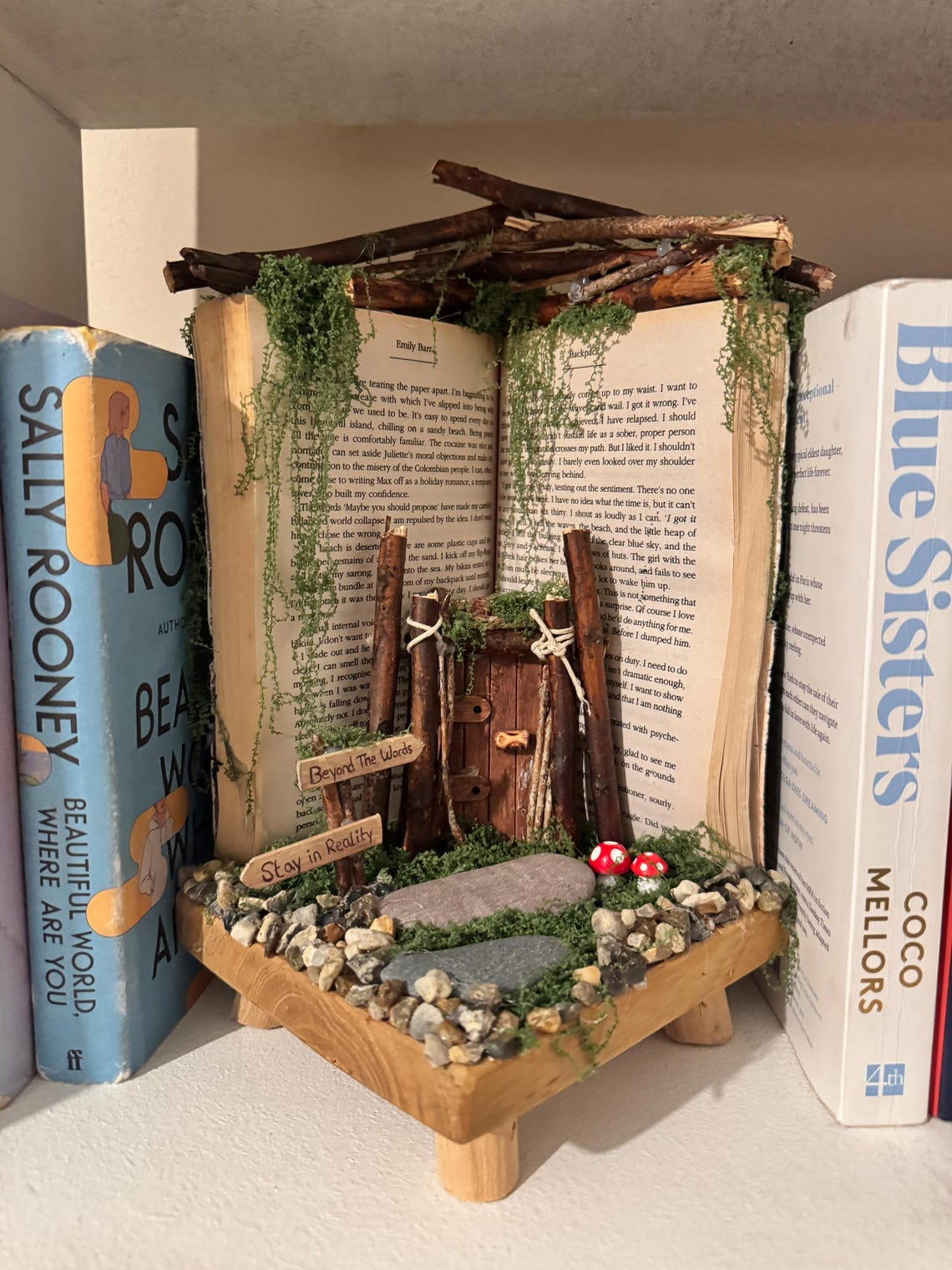 Handcrafted Book Nook Bookshelf Decor - Etsy