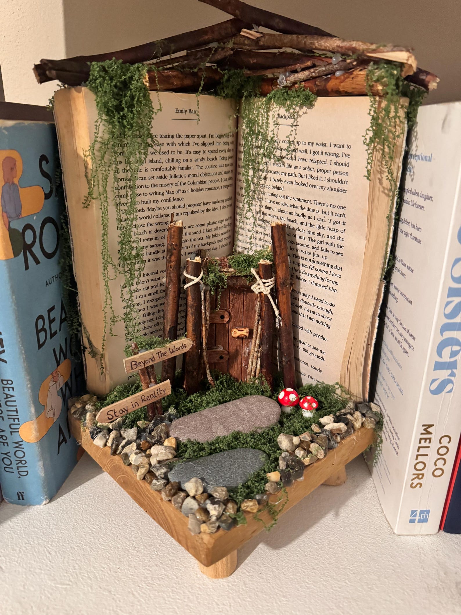 Handcrafted Book Nook Bookshelf Decor - Etsy