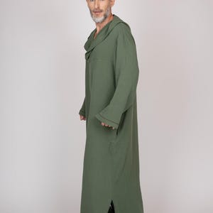 Belgian Muslin Men's Kaftan. 20 Colors. All Sizes. - Muslin Cotton ...