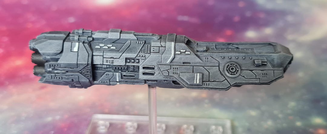 Halo Fleet Battles Neptune Class Light Carrier - Etsy