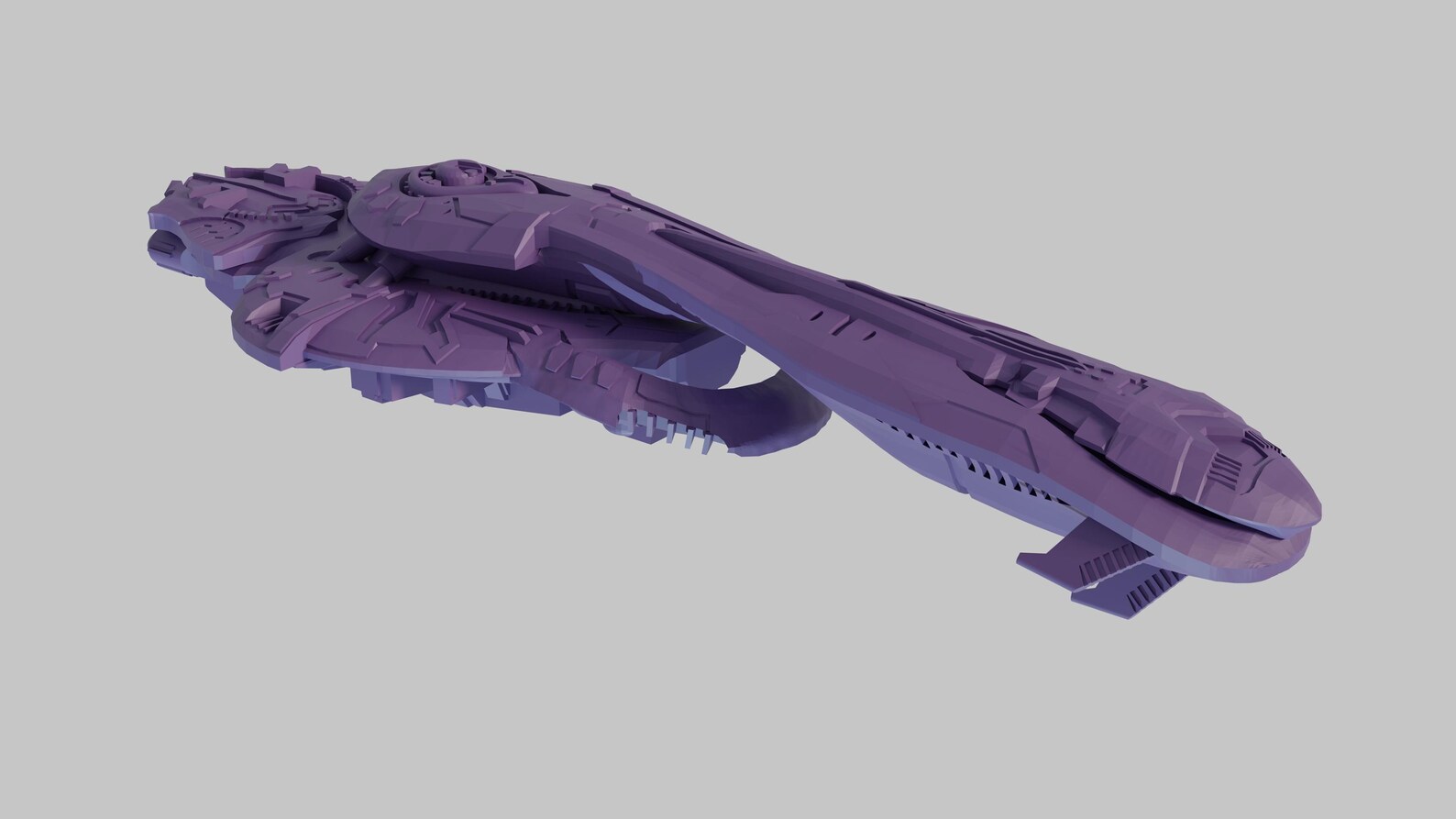 Halo 艦隊戦闘 コヴナント ORS 重巡洋艦 - Etsy 日本
