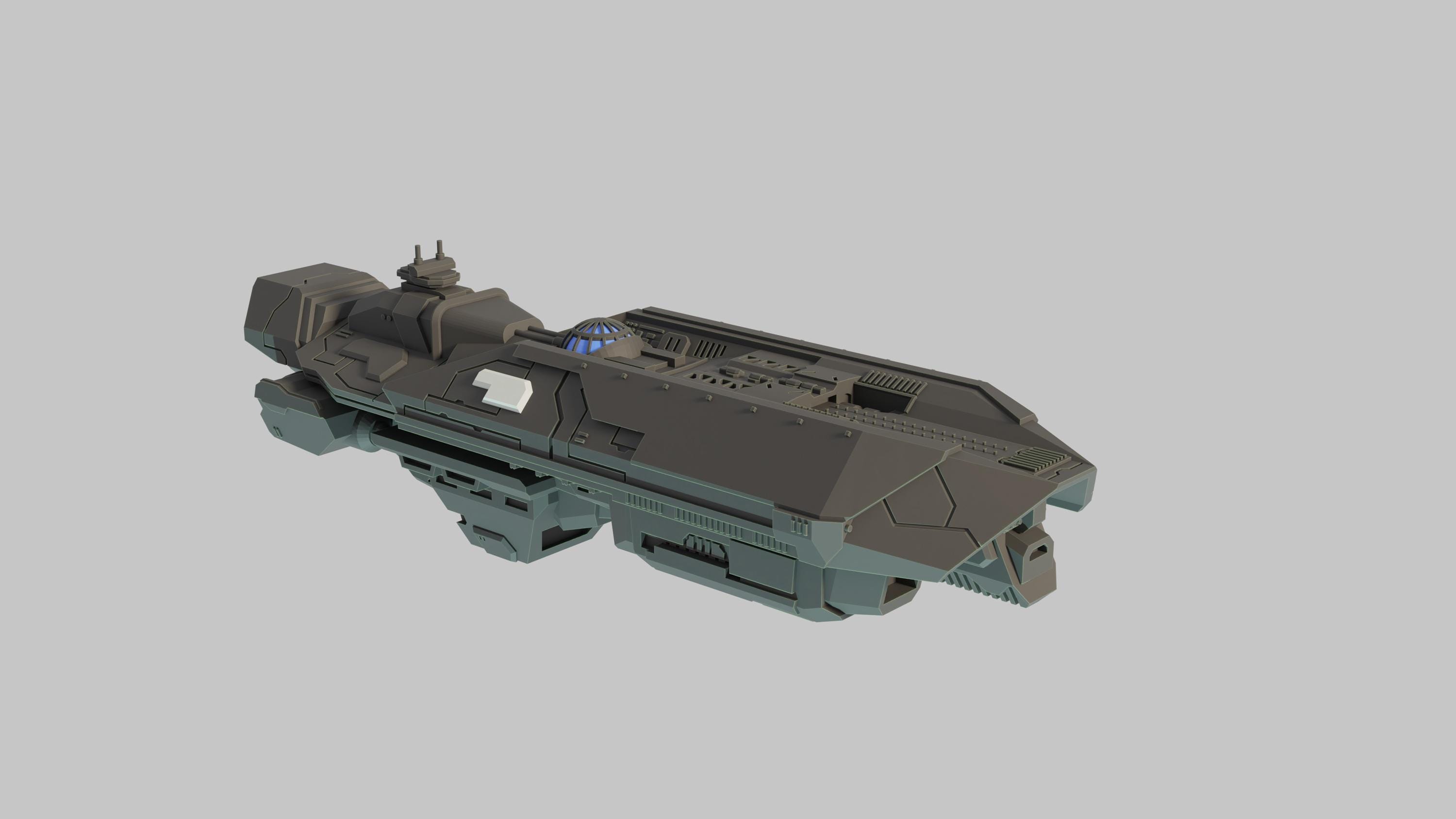 Halo Fleet Battles Bulwark (orion) Class Assault Carrier - Etsy
