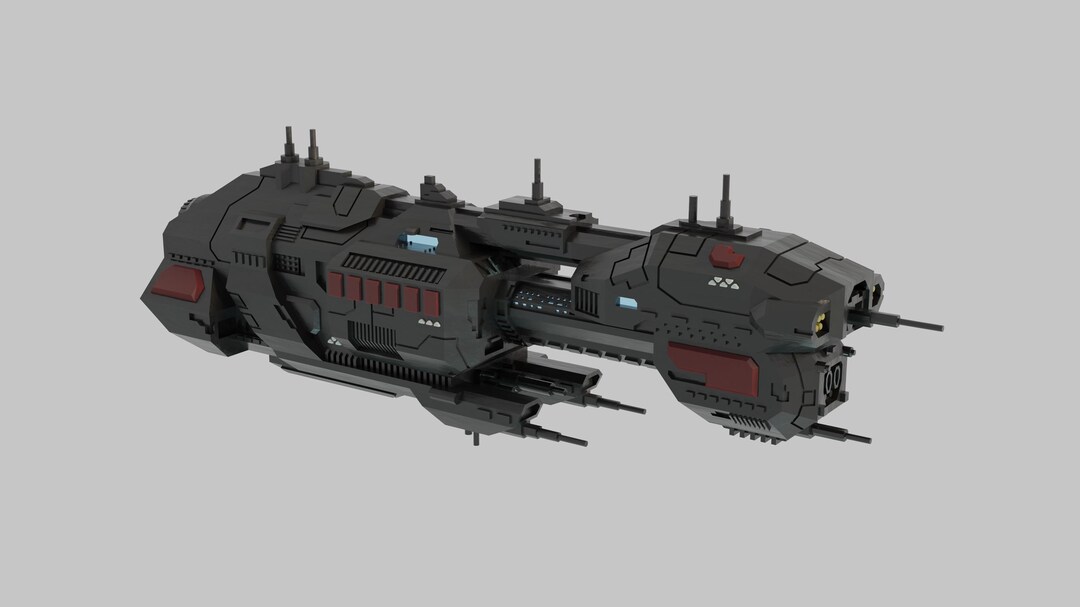 Starlight Abyss Lokren Syndicate Tribute Class Battleship - Etsy