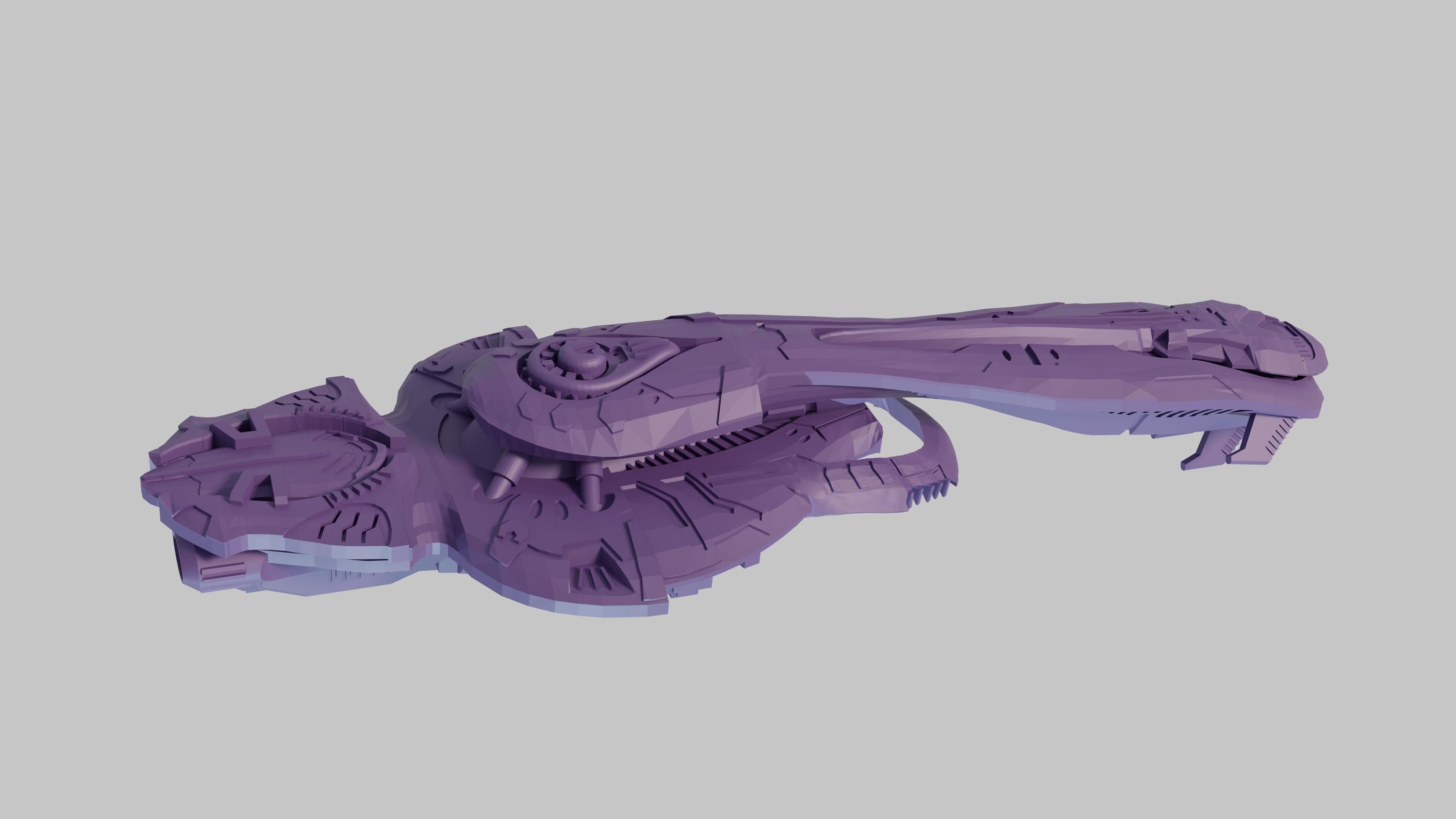 Halo 艦隊戦闘 コヴナント ORS 重巡洋艦 - Etsy 日本