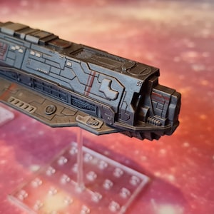 Halo Fleet Battles Punic Class Supercarrier - Etsy