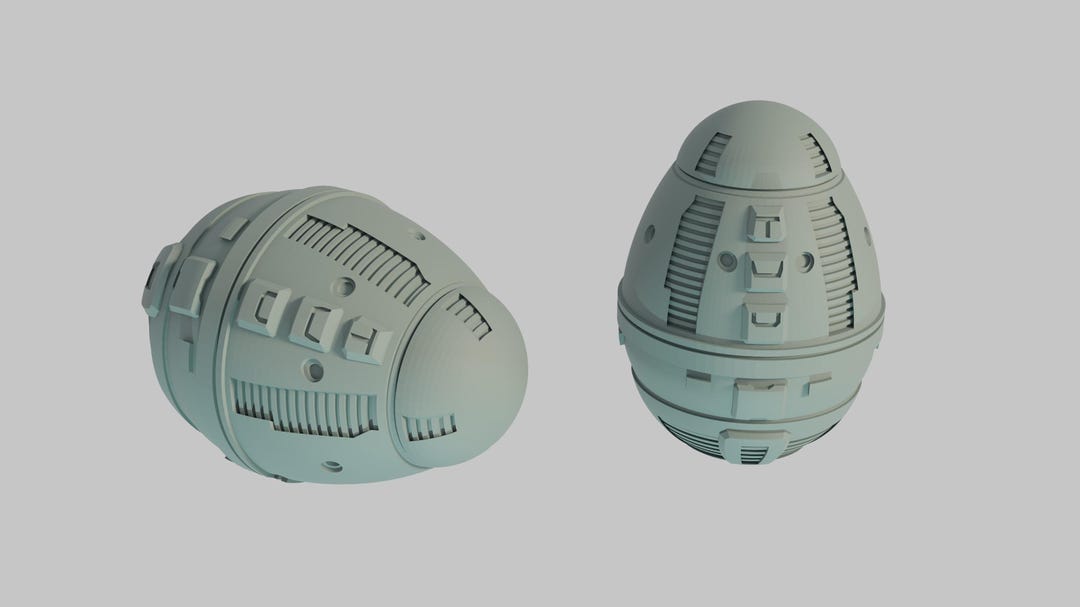 Behemoth Class Dropship Pair - Etsy