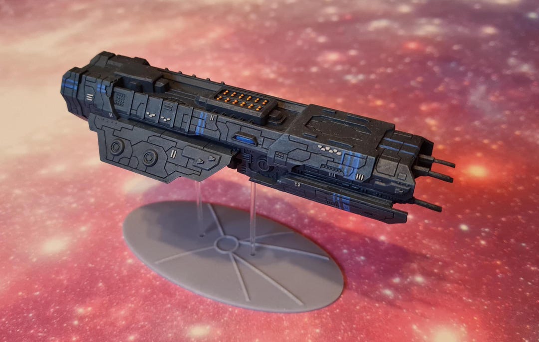 Space Wargame Vancouver Class Battle Carrier - Etsy