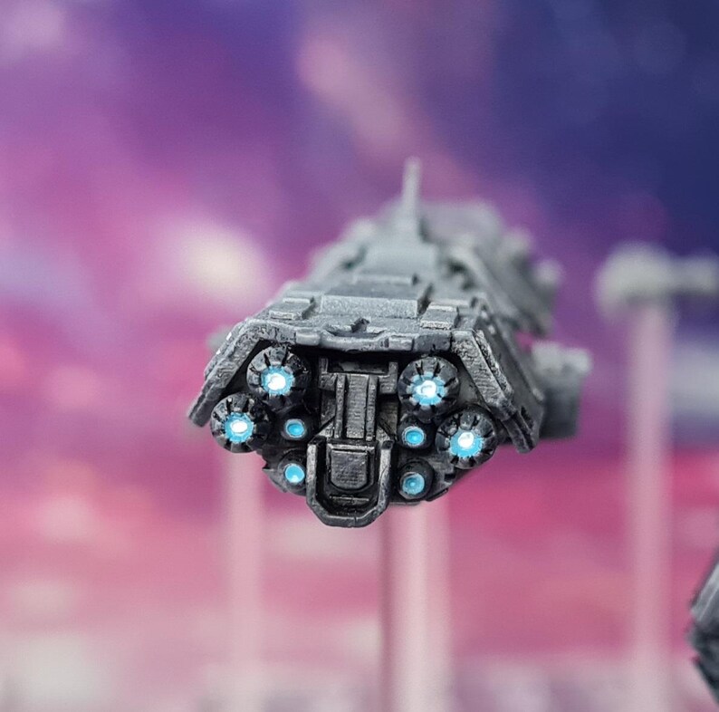 Halo Fleet Battles Vindication Class Light Battleship - Etsy UK