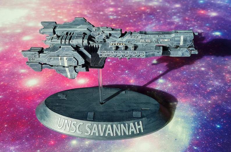 UNSC Paris Class Frigate Display Model - Etsy