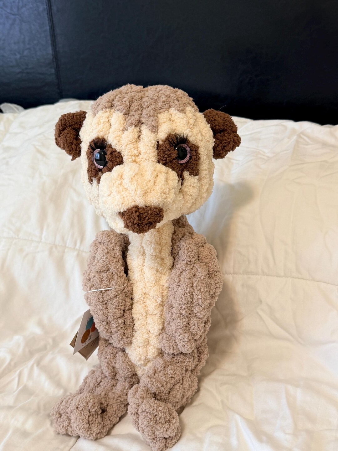Chunky Knit Meerkat Plushie: 15" Handmade FREE SHIPPING - Etsy